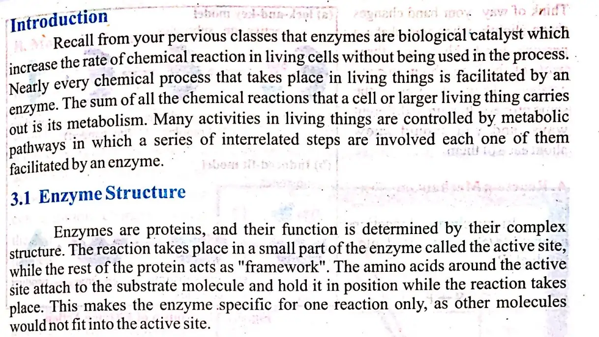 Enzymes introduction - ePrepare Academy